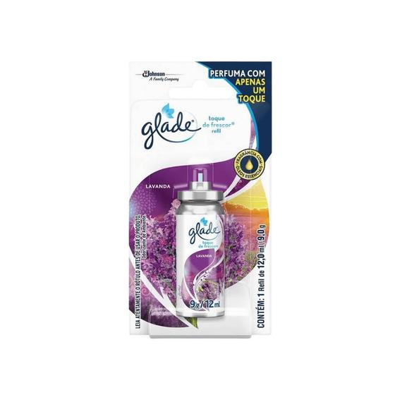Purificador Glade toque de frescor lavanda Refil - Refil para ...