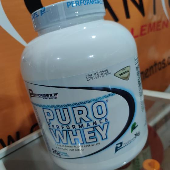 Puro Whey Performance 2KG - Whey Protein - Magazine Luiza