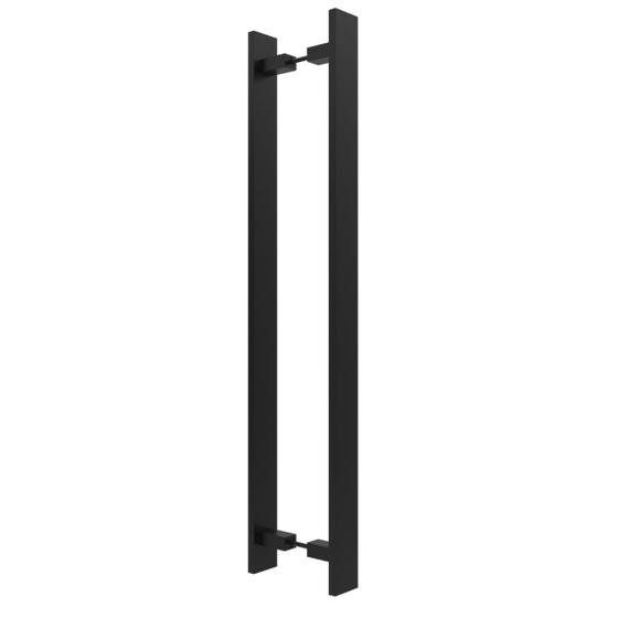 Puxador de Porta Aço Inox Polido Alto Brilho 90cm Portas Pivotante ...