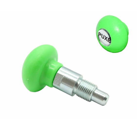 Puxador Manipulo Esférico 2 Corpos Verde Academia Com Puxe + Bucha ...