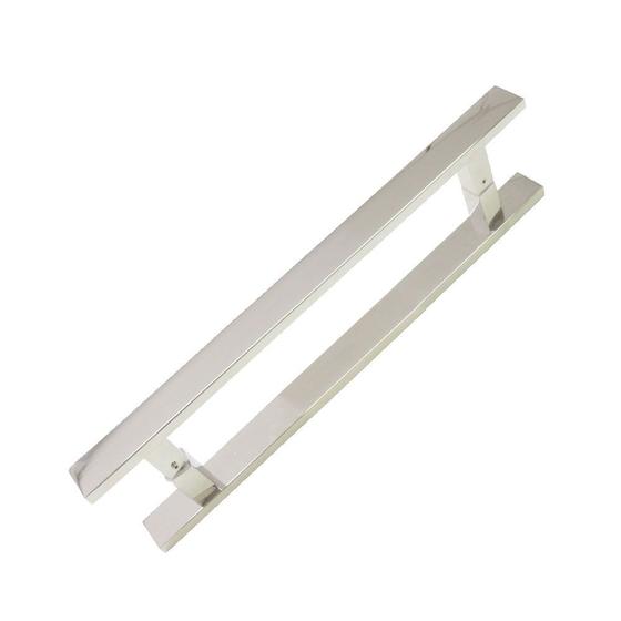 Puxador Para Porta Aço Inox Polido 80cm DF933 Italy Line - Puxadores ...