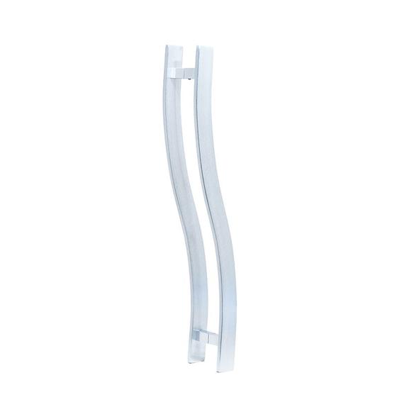 Puxador para Porta Barra Chata Curvo S 80 cm Escovado - Cicaba ...
