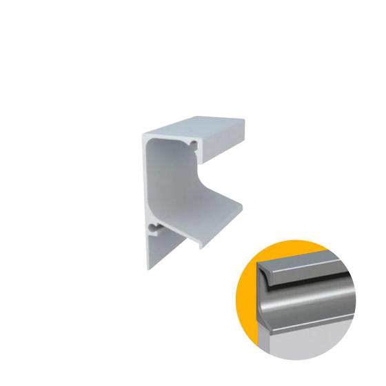 Puxador Perfil Rm-175 Encaixe Portas 2 Barras De 3 Metros - Rometal ...