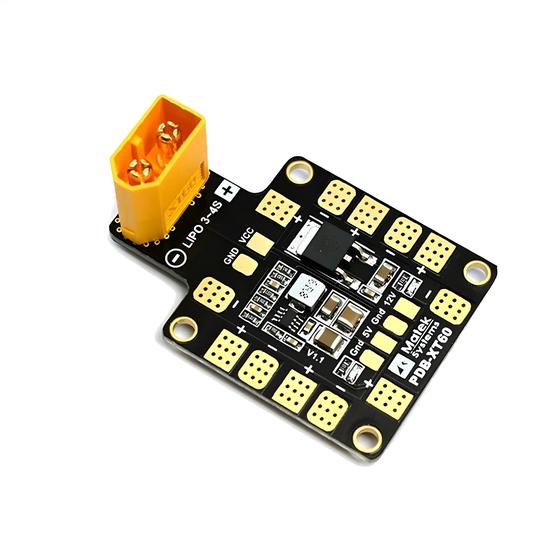 Quadcopter Matek 3A PDB Placa De Distribuição De Energia 5V 2A 12V 0,5A ...