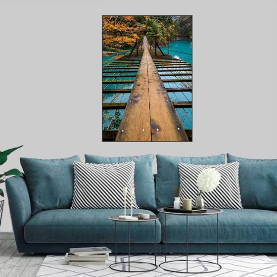 Quadro Canvas Ponte 70x50 - LUGGUI ART. FOTOG. - Quadro Decorativo ...