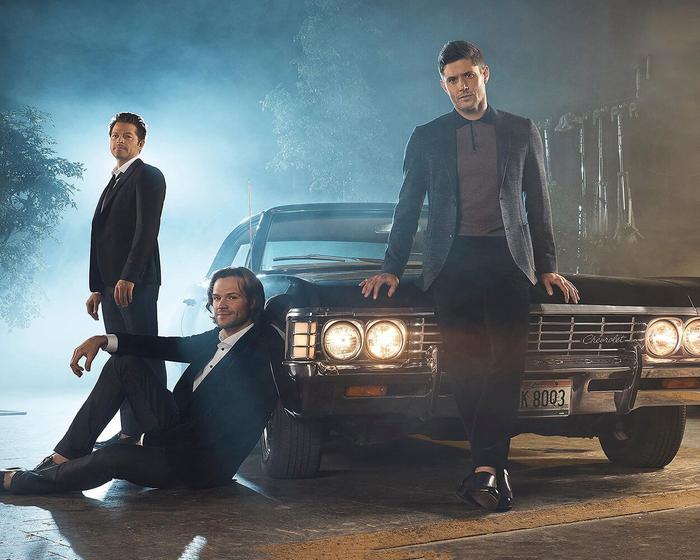 Quadro de Dean Winchester, Sam Winchester e Castiel (Supernatural ...