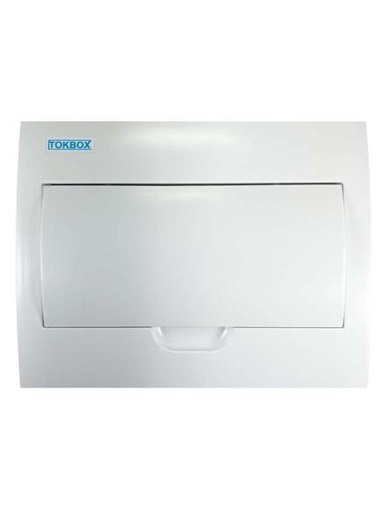 Quadro De Distribuição Embutir De 12 Disjuntores - TOKBOX - Quadro ...