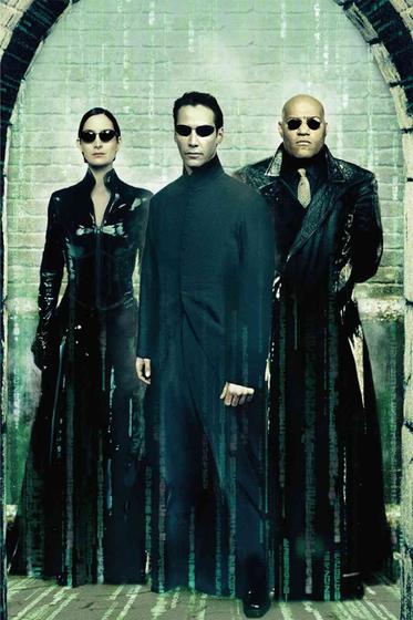 Quadro de Neo, Morpheus e Trinity (Matrix) - QuadriLouco - Quadro ...