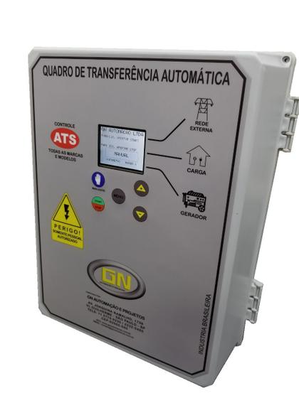 Quadro De Transferencia Automatica Ats - Qta 70 A com Ihm - Gn ...