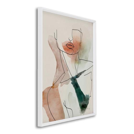 Quadro Decorativo Caricatura Homem com 1 Tela 50x75cm ou 60x90cm de Parede para Escritório ...