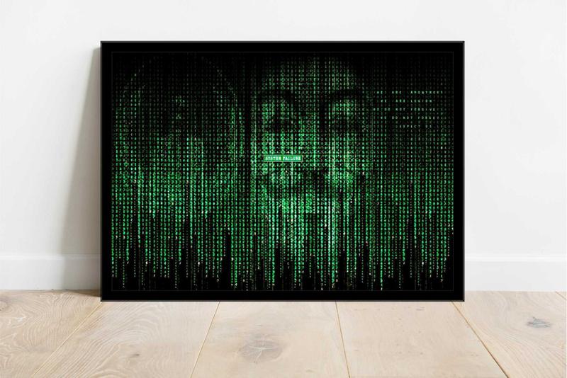 Quadro Decorativo Informática Hacker Tecnologia Computação Lojas Salas ...