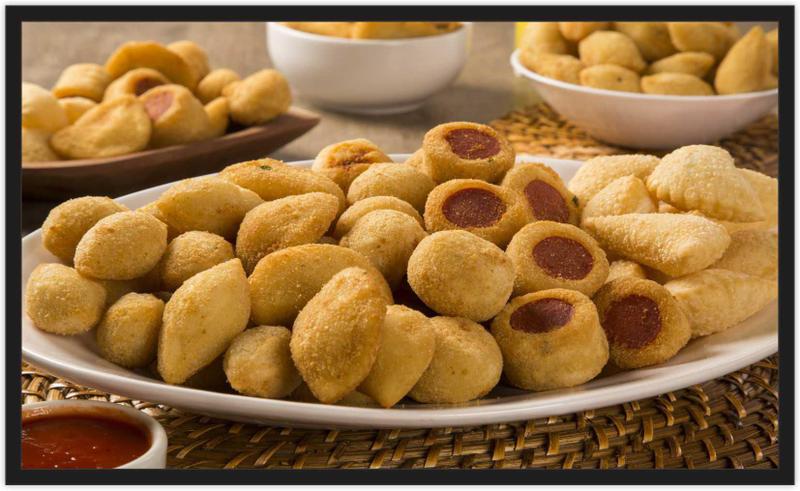 Quadro Decorativo Padarias Salgados Gourmet G01 - Vital Printer Do ...