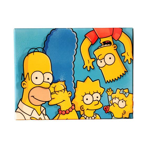 Quadro Decorativo Seriado Os Simpsons Personagens Família Homer ...