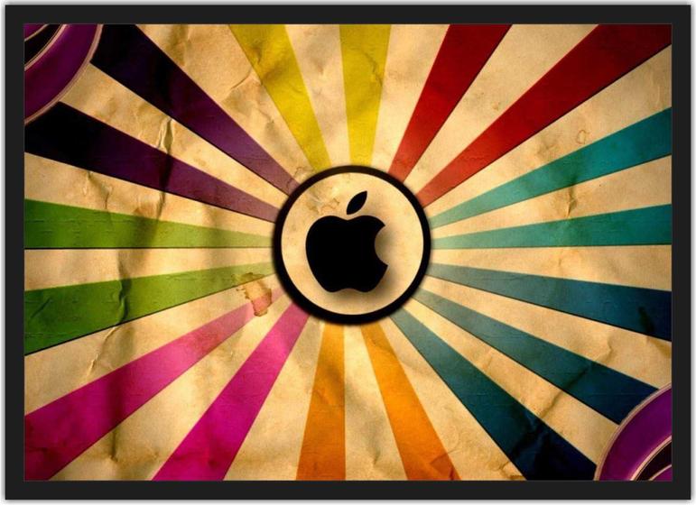 Quadro Decorativo Steve Jobs Informática Salas Decorações Com Moldura ...