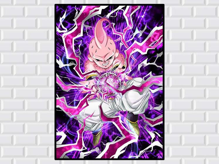 Quadro Dragon Ball Z - Kid Boo - G2U - Quadro Decorativo - Magazine Luiza