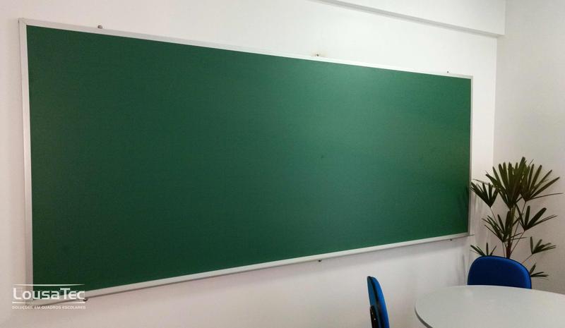 Quadro Escolar Verde Quadriculado 200x120cm - Lousa Profissional ...