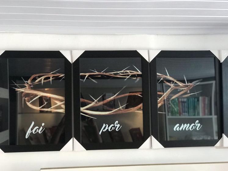 Quadro Foi por amor - Life livraria - Quadro Decorativo - Magazine Luiza