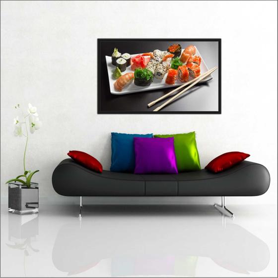 Quadro Gourmet Food Hambúrguer Lanches Moldura TT02 - Vital Quadros Do ...