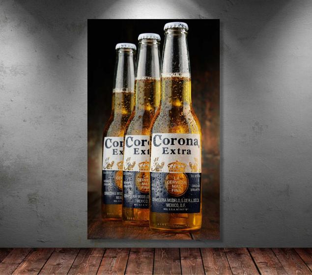 Quadro Personalizado Corona Long Neck - Graphica Geek - Quadro ...