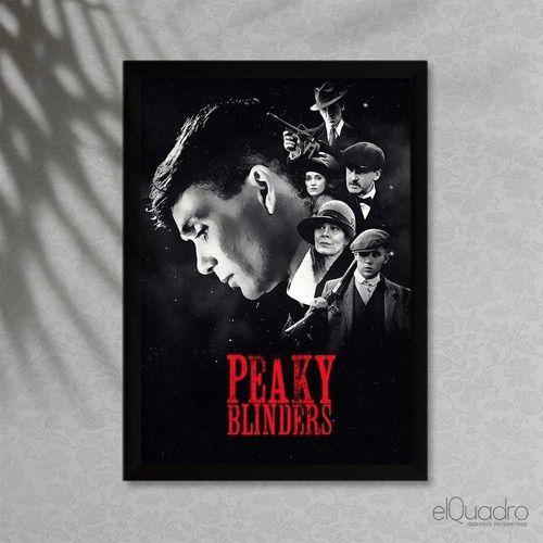 Quadro Poster Serie Peaky Blinders - A4 C/ Moldura E Vidro - elquadro ...