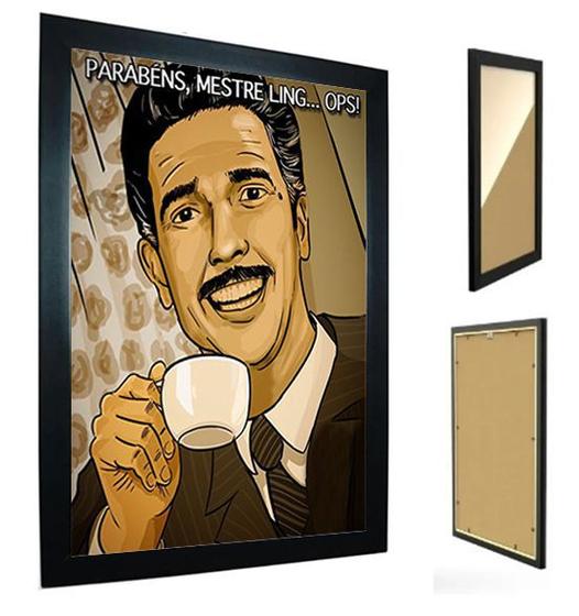 Quadro Turma Do Chaves - Professor Girafales 16 - FJ Utilitys - Quadro ...