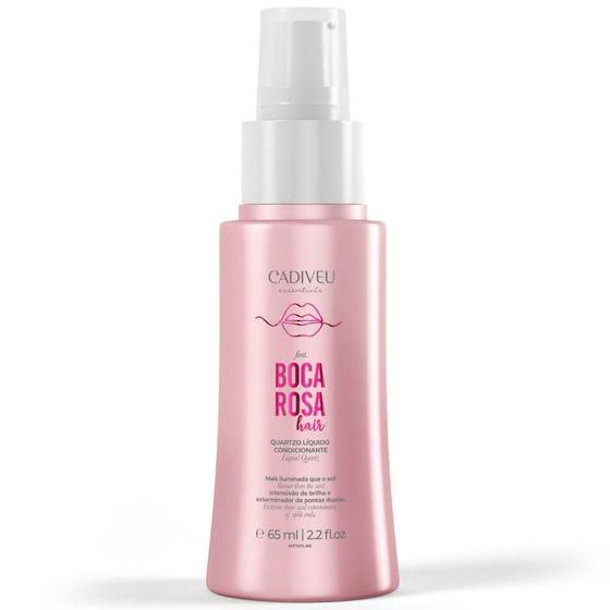 Quartzo Líquido Condicionante Boca Rosa Cadiveu 65ml - Finalizador ...