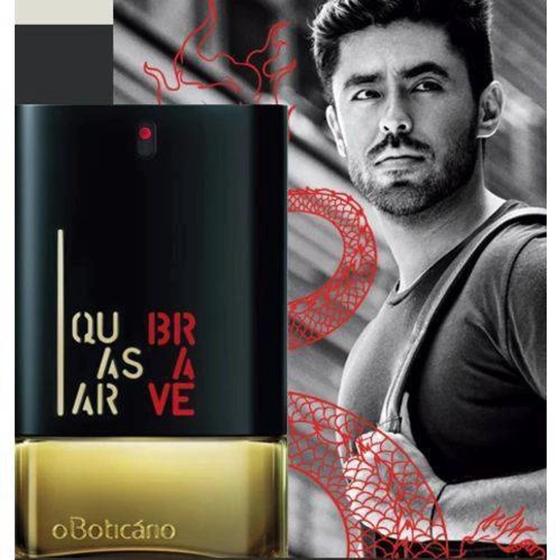 Quasar Brave Desodorante Colônia 100ml - Perfume amadeirado - Mais ...