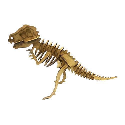 Quebra-cabeca 3d dinossauro t-rex - LUDENS SPIRIT - Quebra-Cabeça 3D ...