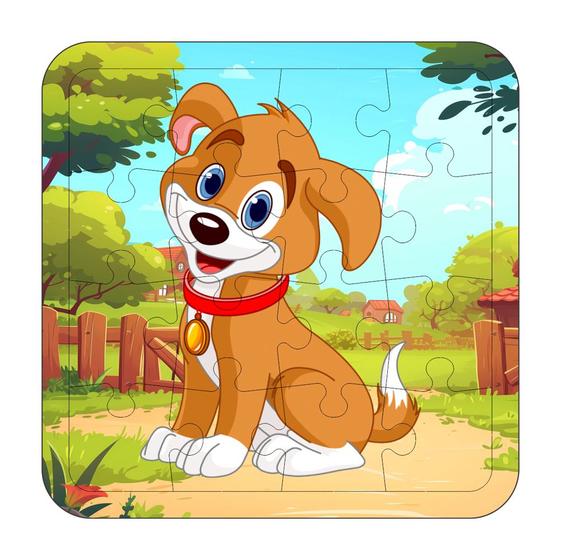 Quebra Cabeça Infantil Brinquedo Educativo 16 Peças Varios Modelos Mdf ...