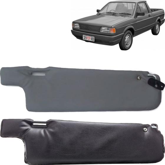 Quebra Sol Gol Voyage Parati Saveiro 87 a 94 Preto Cinza Ld - AMC ...