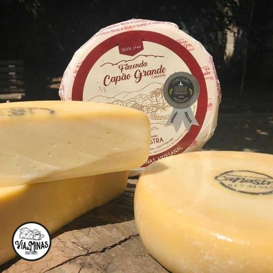 Queijo Canastra Capão Grande - 500g - Medalha de Ouro - O VERDADEIRO ...