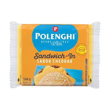 Queijo Cheddar Fatiado Sandwich-In Polenghi 144g - Queijo - Magazine Luiza