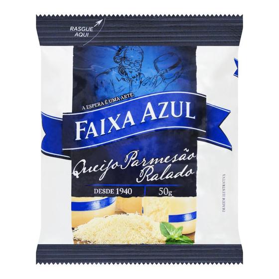 Queijo Parmesão Ralado Faixa Azul VIGOR Pacote 50g - Queijo - Magazine ...