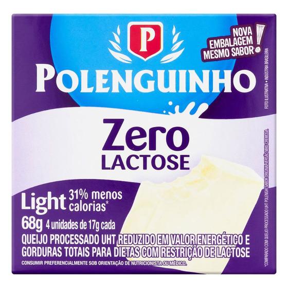 Queijo Polenguinho Zero Lactose Light 4 Unidades - Queijo - Magazine Luiza