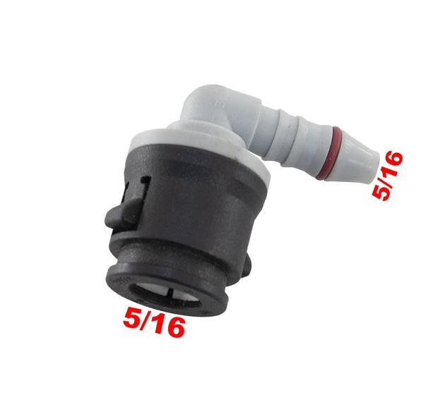 Quick Conector 90 Graus Preto 5/16 X 5/16 - BROGLIPLAST - Elétrica de Carro - Magazine Luiza