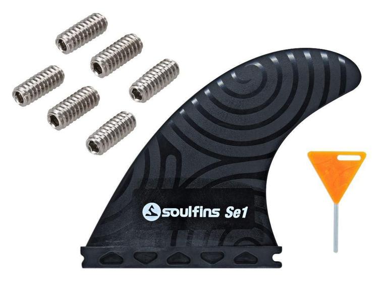 Quilha Prancha De Surf Se1 Future M3 Média + Parafusos Inox - Soul fins ...