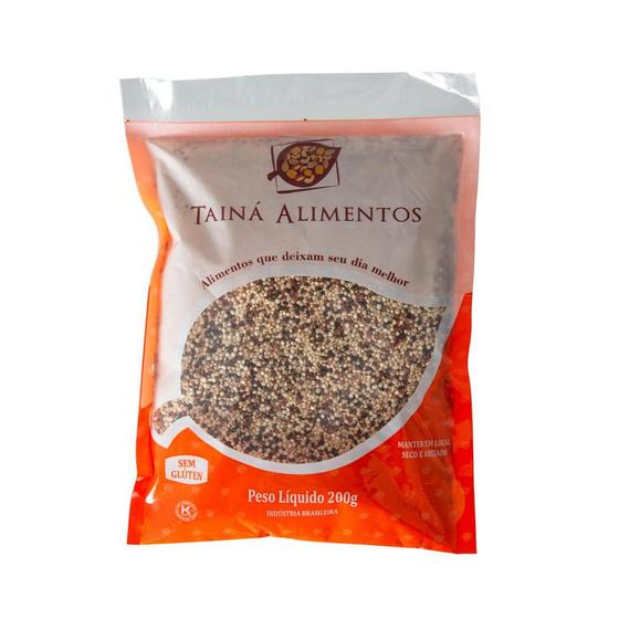 Quinoa Mix Grão sem glúten Tainá Alimentos - pacote 200g - Quinoa ...