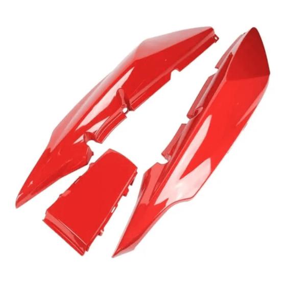 Rabeta Cbx 250 Twister 2004 2005 Vermelho Melc Carenagem De Moto