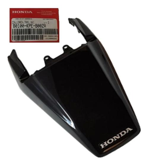 Rabeta Paralama Traseiro Xr 250 Tornado Preta Preto Original Honda ...
