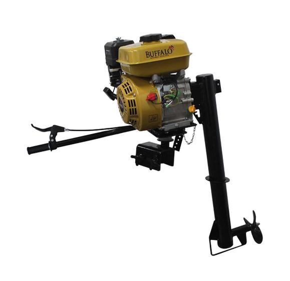 Rabeta Vertical com Motor a Gasolina Buffalo 7,0 cv BFG 4T 7.0H ...