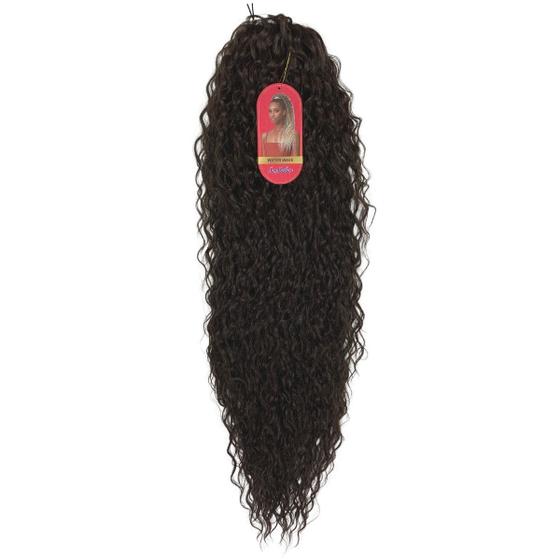 Rabo de Cavalo Jacy 70 cm Bio Vegetal Ser Mulher Cacheado 146 Gramas Fibra Futura - Mega Hair ...