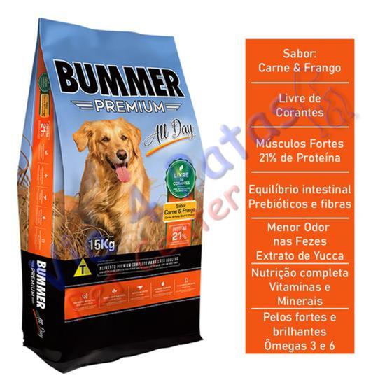 Ração Bummer Premium - 15 kilos - Equilibrio - Outros Pets - Magazine Luiza