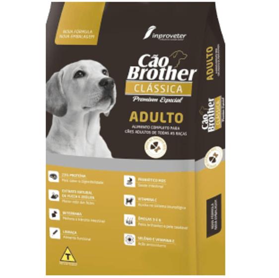 Racao cao brother classica adulto 15 kg - Inproveter - Outros Pets ...