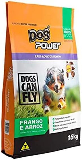 Ração Dog Power Frango E Arroz Para Cães Sênior 7+ 15kg. - Outros Pets ...