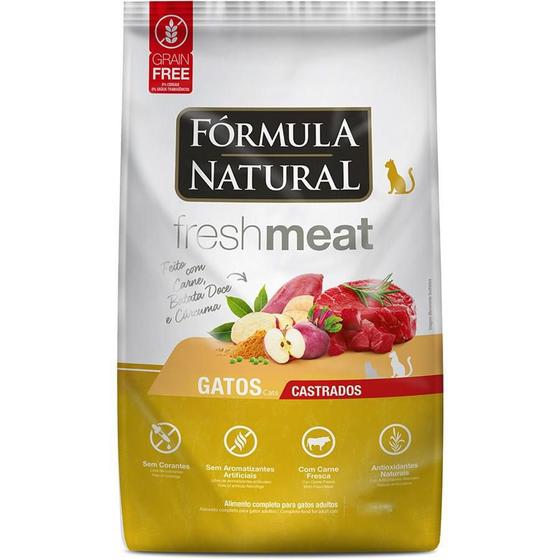 Ração Fórmula Natural Fresh Meat Gatos Castrados Carne 7 Kg - Formula ...