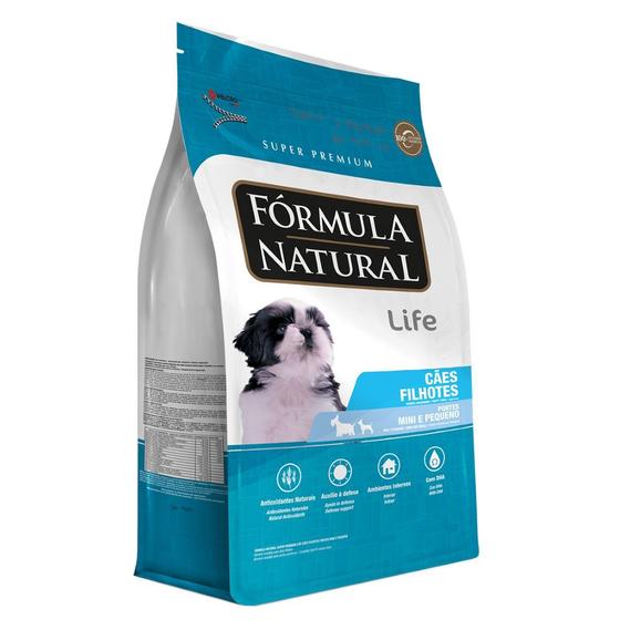 Ração Fórmula Natural Life Cães Filhotes Raças Pequenas 2,5 Kg - ADIMAX ...