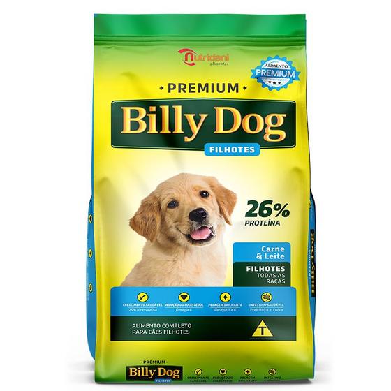 Ração Para Cachorro Filhote Billy Dog Premium 8kg - Nutridani Alimentos ...