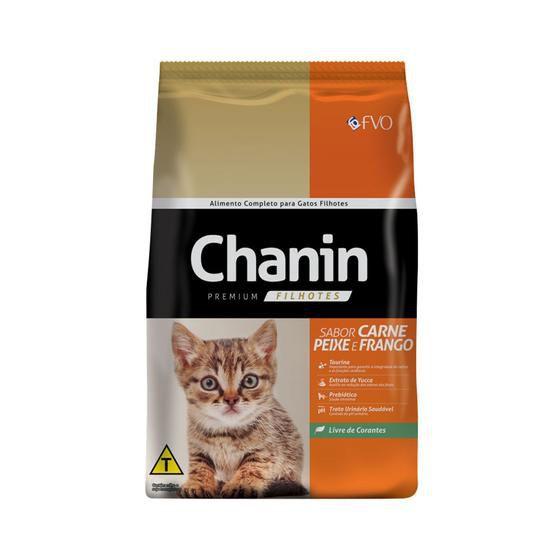Ração para Gato CHANIN Premium Adulto / Filhote / Castrado - FVO ...
