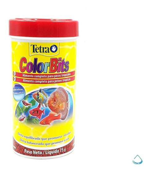 Ração Tetra Color Bits Granules 75g Peixe Disco E Tropical - Outros ...