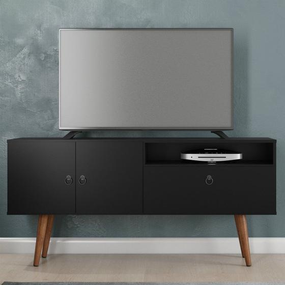 Rack 137cm com 3 Portas Topázio Patrimar - Rack - Magazine Luiza